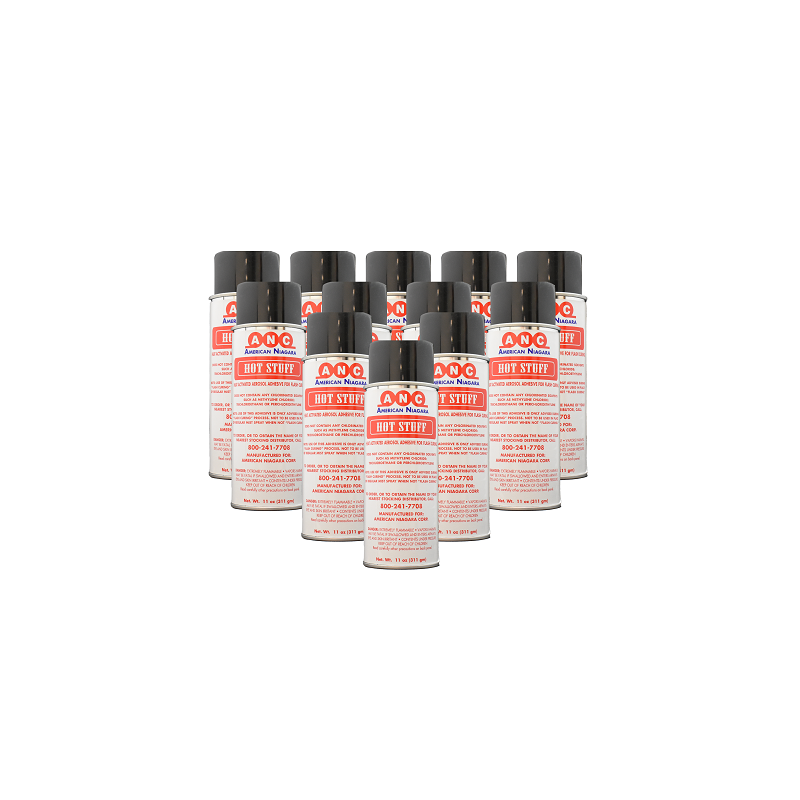 Dynatech Supply | Hot Stuff Flash Flash Adhesive Bulk of 12 cans
